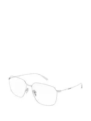 Balenciaga Everyday Geometric-frame Glasses - Silver