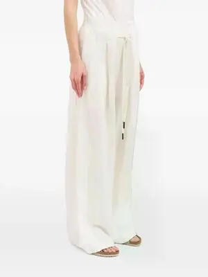 Andrea Ya'aqov Wide-leg Drawstring Trousers