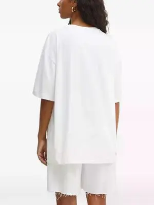 Miss Sixty Logo-embossed T-shirt