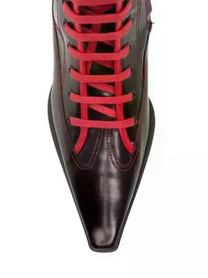 Marni Lace-up Pointed-toe Boots
