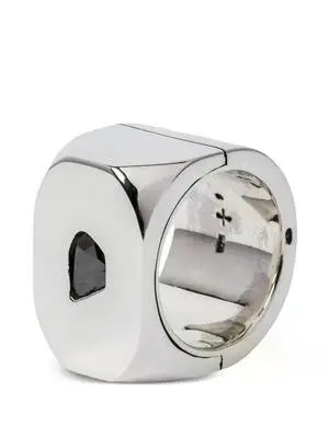 PARTS OF FOUR Sistema Sterling Diamond Ring