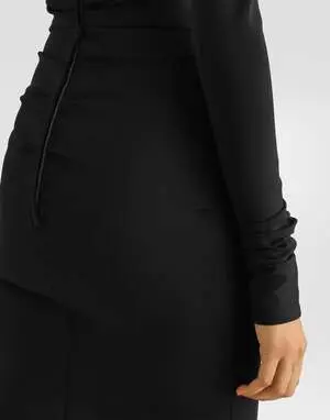 Dolce & Gabbana Jersey Sheath Dress Collection Viscose