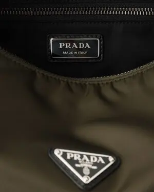 Prada Explore Re-nylon And Leather Bag