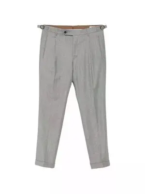 BERWICH Retro Tapered-leg Side-adjuster Trousers