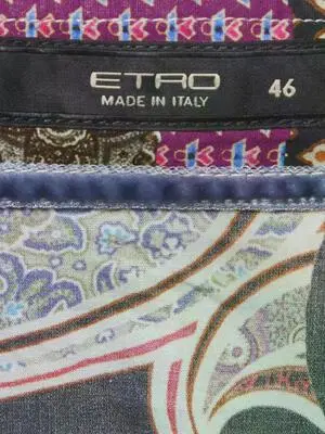 Etro Paisley-print Slim-fit Shirt
