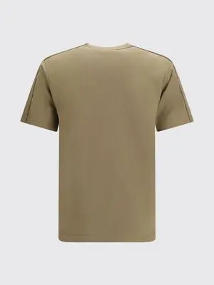 Burberry Crewneck Cotton T-shirt With Tone-on-tone Embroidered Ekd Logo