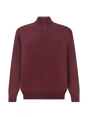 Paul & Shark Half-zip Sweater - Red