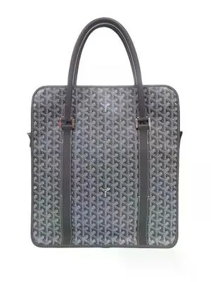 Goyard 2000-2026 Goyardine Bourgogne Tote Bag - Black