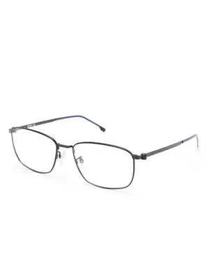 BOSS Rectangle-frame Glasses - Black
