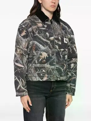 Carhartt Work In Progress Og Detroit Camo-pattern Jacket