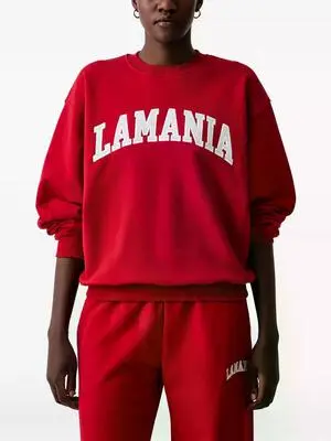 LA MANIA Ruffie Logo-patch Sweatshirt