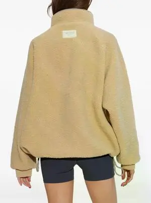 RETHINKIT STUDIOS Embroidered Logo Half-zip Sweatshirt