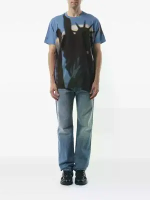 Givenchy Paris Ny All Over Graphic-print Oversized T-shirt