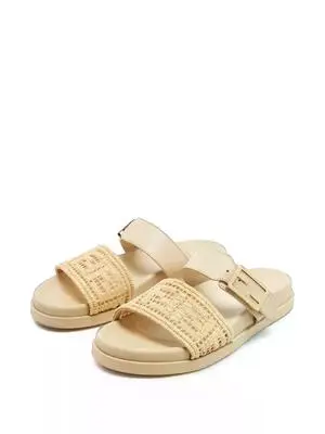 Fendi Ff Buckle Sandals