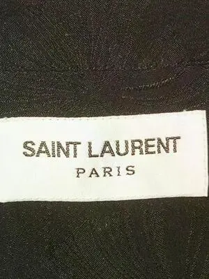 Saint Laurent Floral Jacquard Shirt