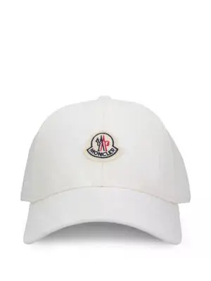 Moncler Logo-patch Baseball Cap - Neutrals