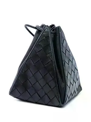 Bottega Veneta 2012-2026 Intrecciato Mini Knot Bucket Bag