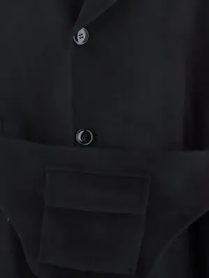 Giorgio Armani Belted Button-up Coat