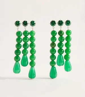Completedworks Plated Weeping Willow Drop Earrings - Silver