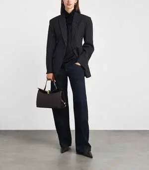 ANINE BING High-neck Samson Top