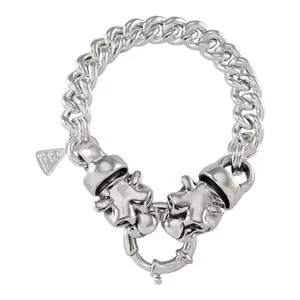 VON TRESKOW Small Mama Panther Bracelet - Silver