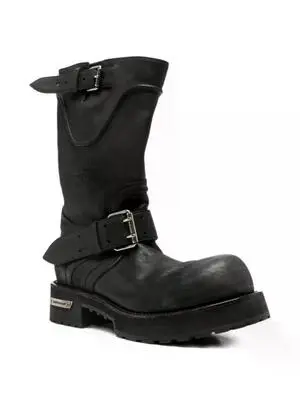 Balenciaga Venom Leather Boots