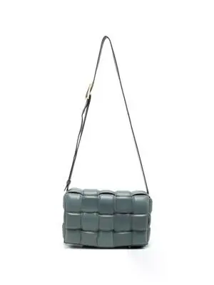 Bottega Veneta 2010s Cassette Intrecciato Shoulder Bag