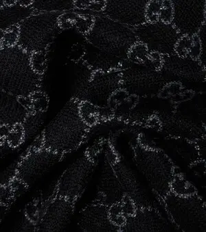 Gucci Gg Jacquard Wool-blend Scarf