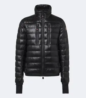 Moncler Hers Down-paneled Ski Jacket - Black