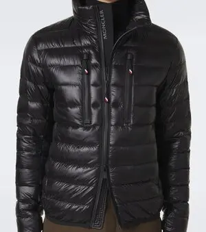 Moncler Hers Down-paneled Ski Jacket