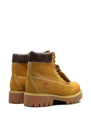LOUIS VUITTON X Timberland Ankle Boots