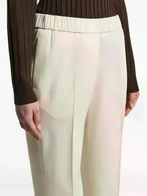 Peserico Elasticated-waistband Cropped Trousers