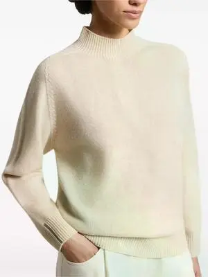 PESERICO Zip-cuff High-neck Sweater