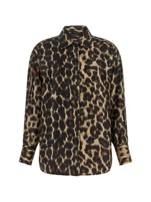 Alberto Biani Printed Silk Shirt - Multi