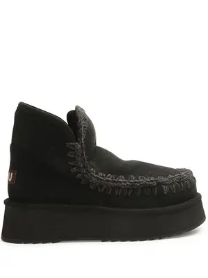 Mou Mini Eskimo Platform Boots - Black