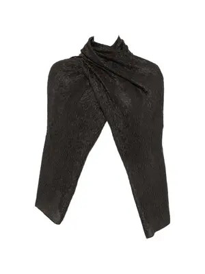 CORTANA Anhelo Sleeved Stole - Brown