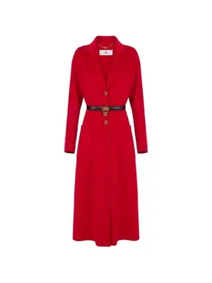 Elisabetta Franchi Wool Coat
