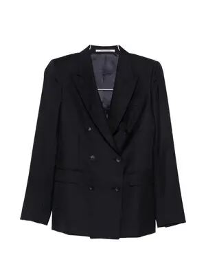 Tagliatore Double-breasted Wool Suit - Blue
