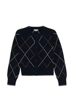 MOISMONT Auguste Wool Cardigan - Blue