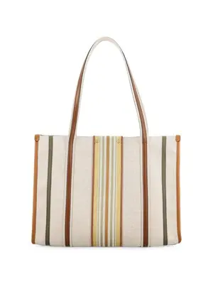 Chloé Woody Loop Canvas Tote