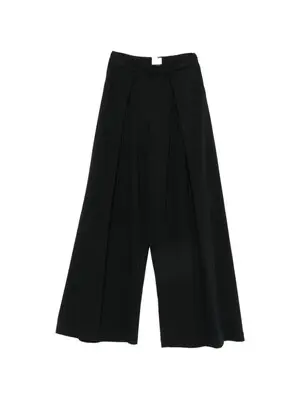 BYE Wide-leg Trousers - Black