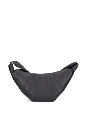 LEMAIRE Croissant Small Leather Shoulder Bag - Brown