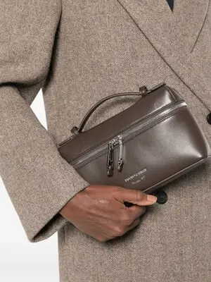 Emporio Armani Leather Vanity Case