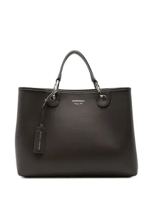 Emporio Armani Myea Medium Tote Bag - Grey