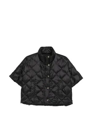 Max Mara Quilted Down Jacket - Black