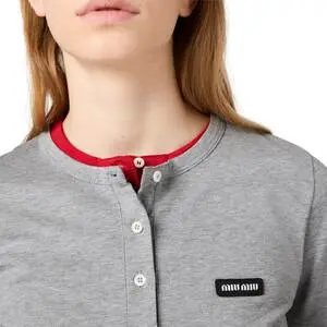 Miu Miu Jersey T-shirt