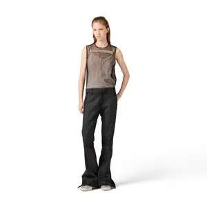 Miu Miu Embellished Tulle Top