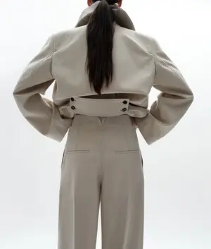Bottega Veneta Wool Cotton Trousers