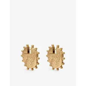 Zimmermann Idle -plated Brass Hoop Earrings - Gold