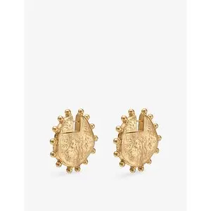 Zimmermann Idle -plated Brass Hoop Earrings